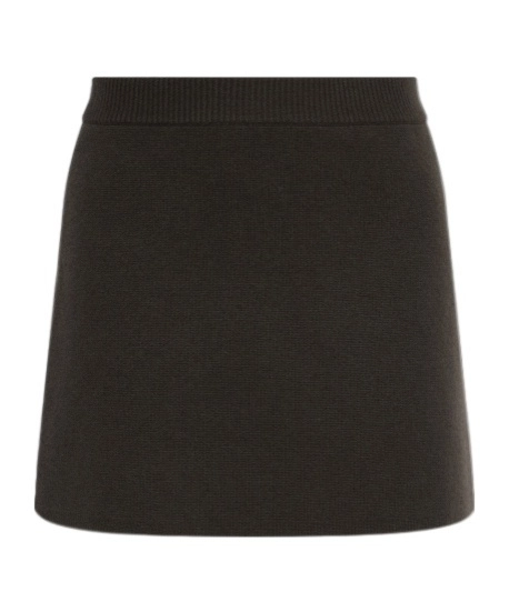 LISA YANG Clare Ribbed Knitted Skirt