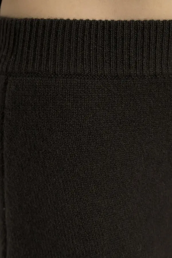 LISA YANG Clare Ribbed Knitted Skirt