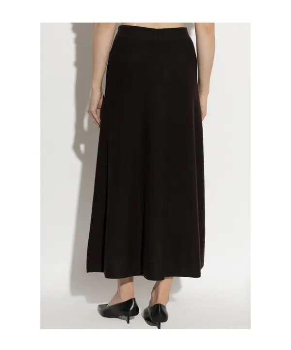 LISA YANG Torie Knitted Midi Skirt