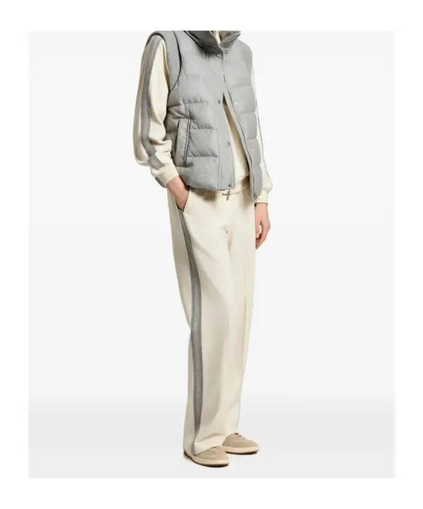 Peserico Quilted High-neck Gilet