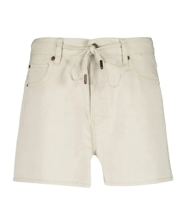 FRAME Off Duty Relaxed-fit Shorts - Beige