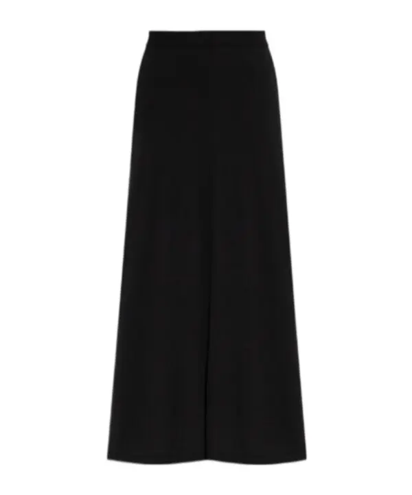 LISA YANG Adrienne Knitted Maxi Skirt - Black