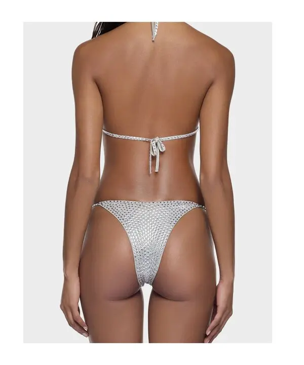 Oseree Crystal Embellished Bikini