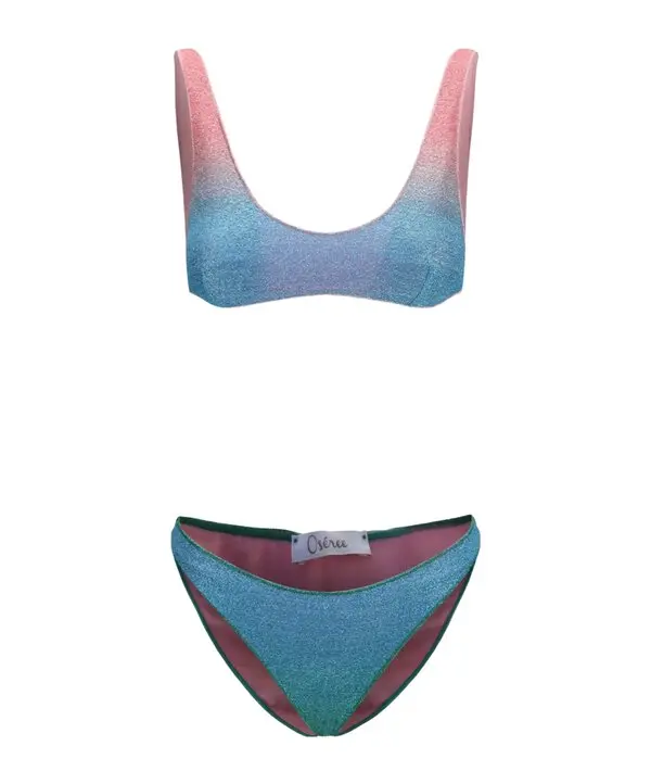 Oseree Two Piece Lurex Thread Swimsuit