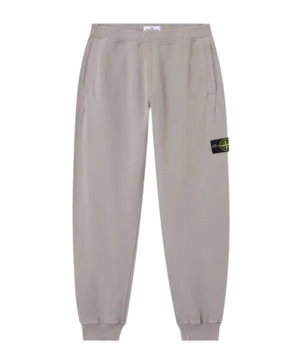 Stone Island Regular-fit Joggers With Ribbed Cuffs