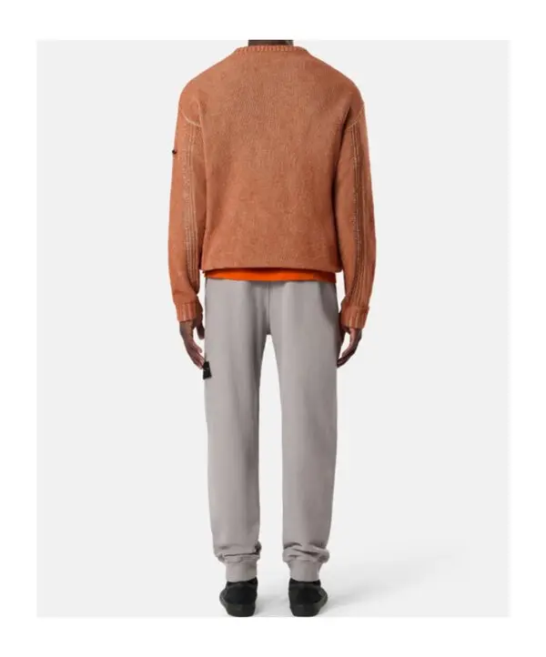 Stone Island Regular-fit Joggers With Ribbed Cuffs