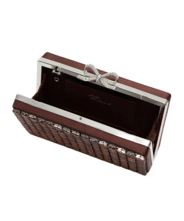 SELF-PORTRAIT Chainmail Clutch Bag