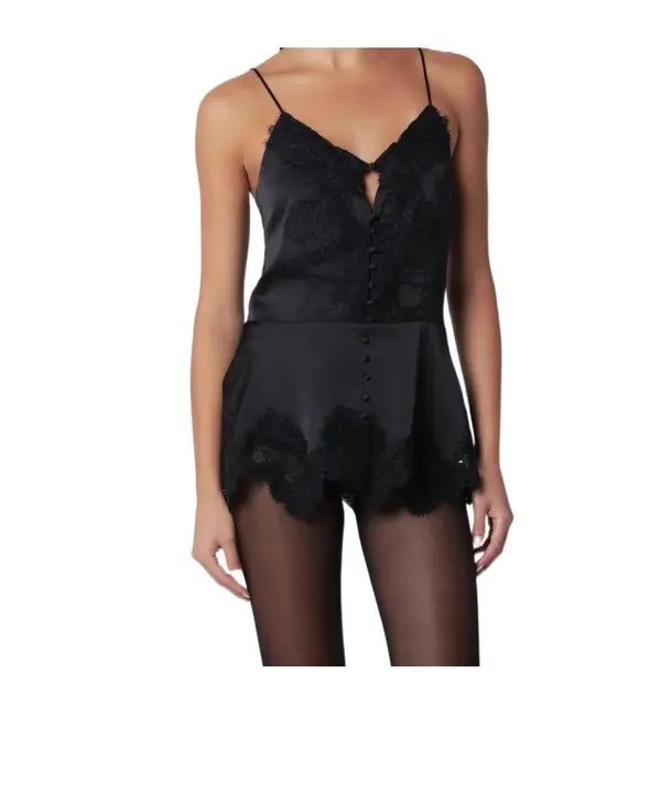 ROTATE BY BIRGER CHRISTENSEN Lace Trim Camisole Top