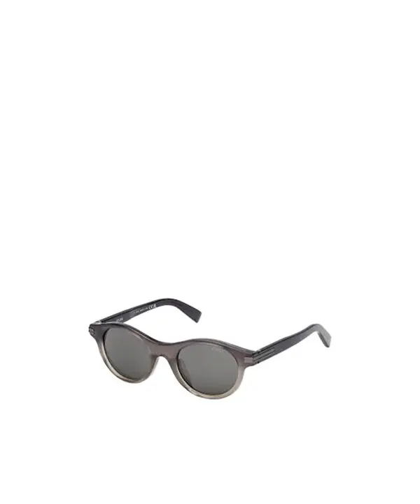 Zegna Oval Frame Sunglasses