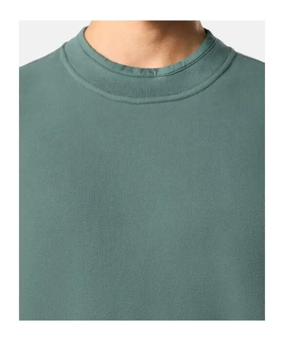 Stone Island Logo Patch Long-sleeved Sweatshirt
