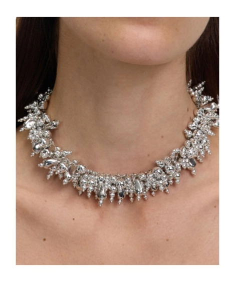 SELF-PORTRAIT Beaded Choker Necklace