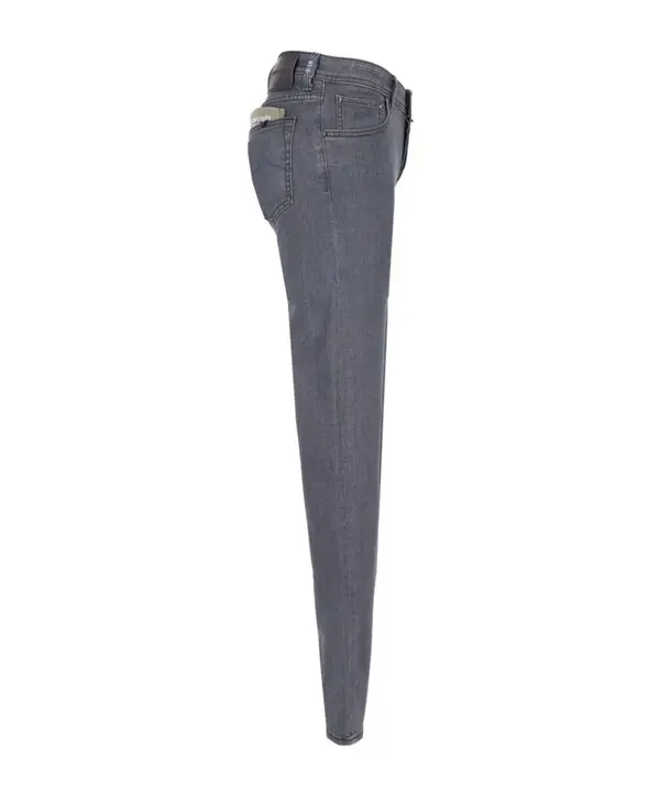 Jacob Cohen Logo-patch Straight-leg Jeans