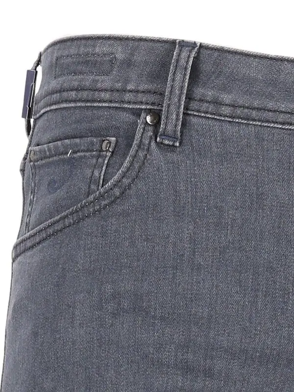 Jacob Cohen Logo-patch Straight-leg Jeans