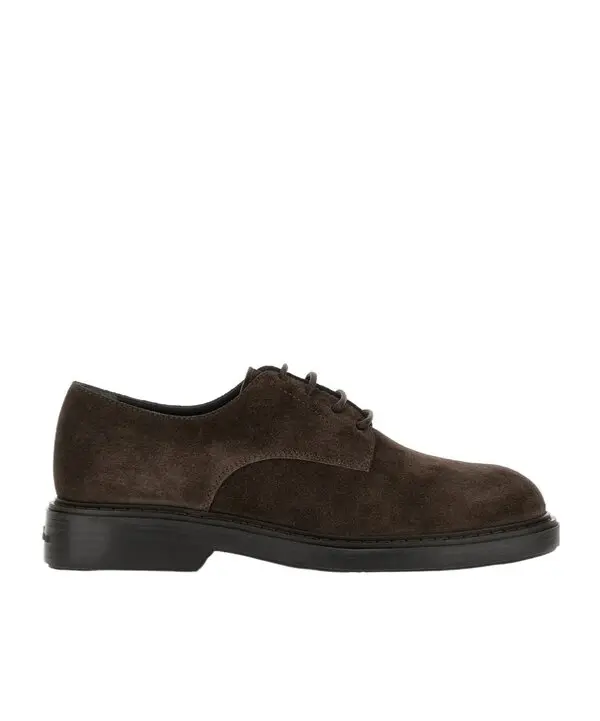 Hogan Suede Lace-up Derby Shoes