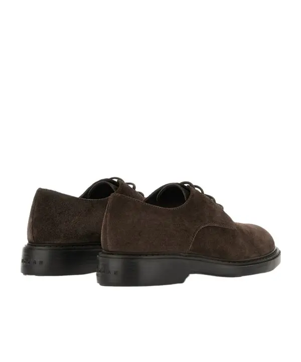 Hogan Suede Lace-up Derby Shoes