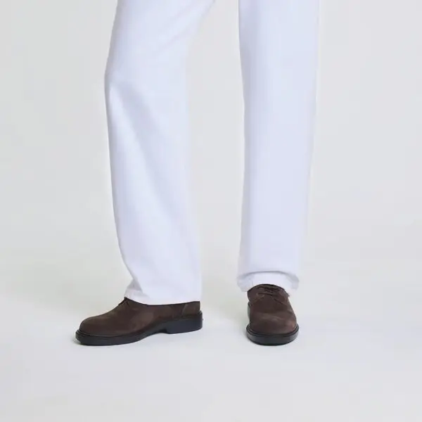 Hogan Suede Lace-up Derby Shoes