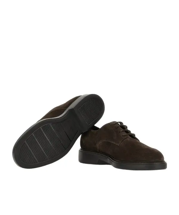 Hogan Suede Lace-up Derby Shoes