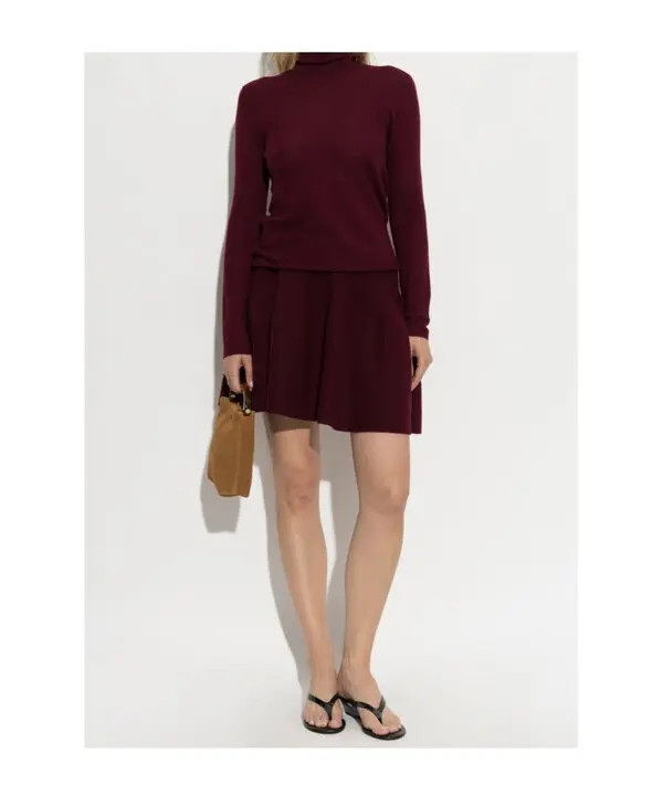 LISA YANG Lory Turtleneck Knitted Top