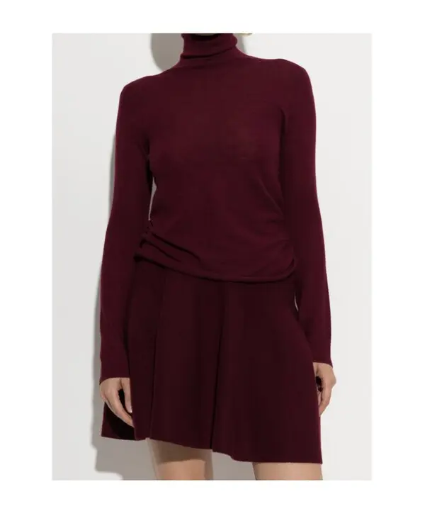 LISA YANG Lory Turtleneck Knitted Top
