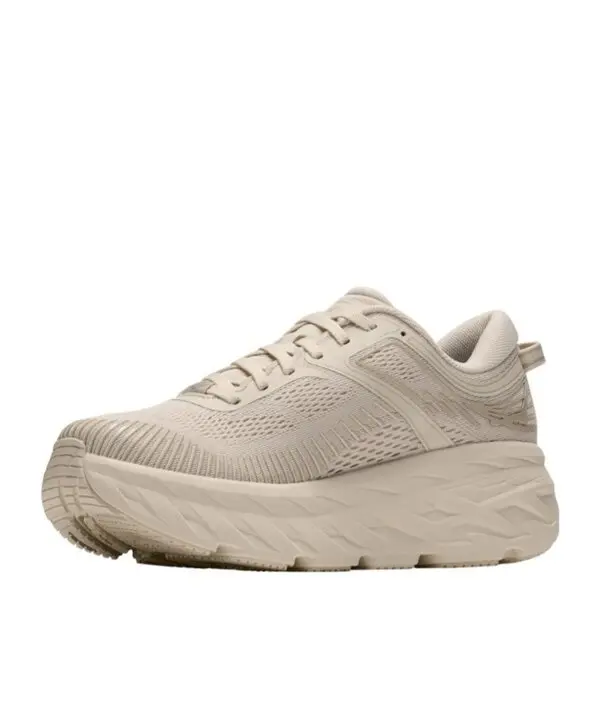 Hoka One One Round Toe Lace Up Sneakers