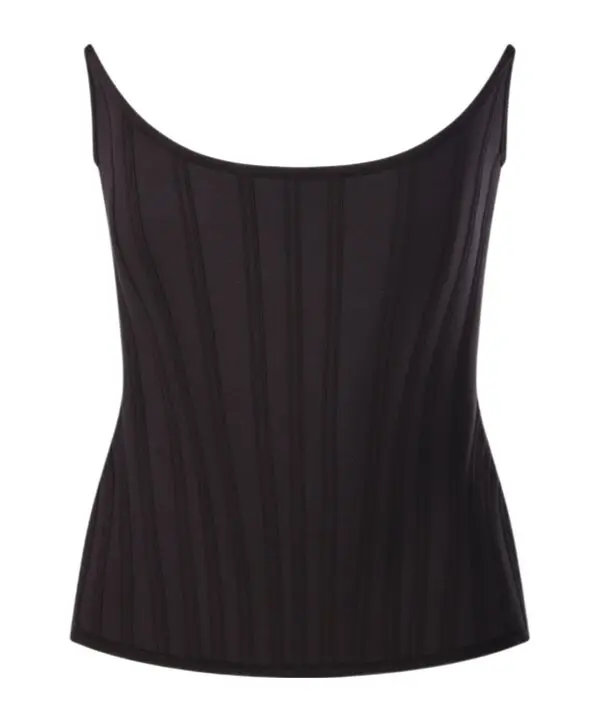 Giuseppe Di Morabito Sleeveless Top With Back Zipper - Brown