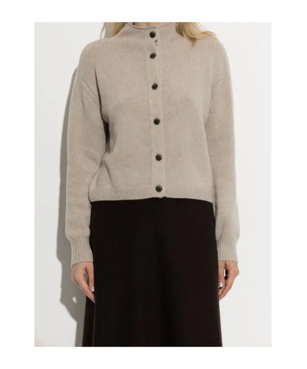 LISA YANG Zirelle Mock-neck Cardigan