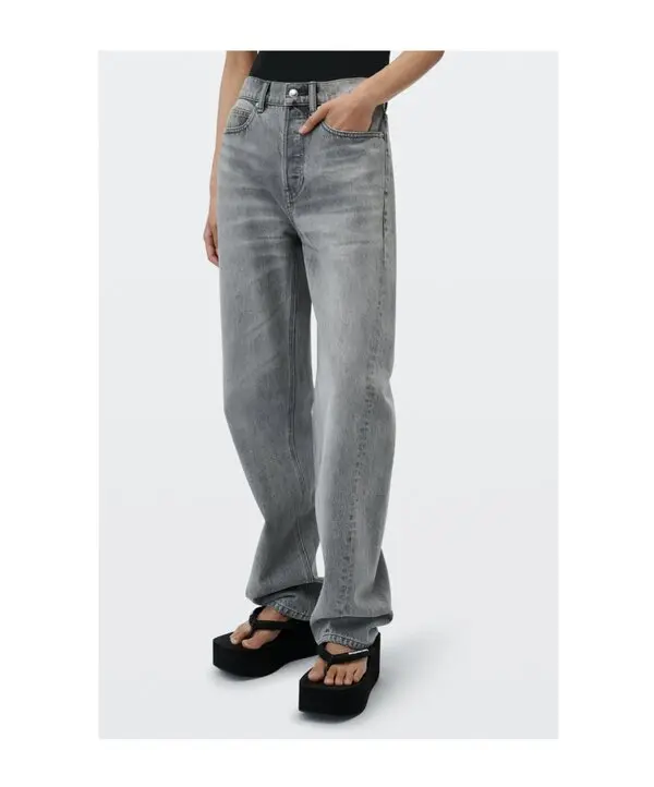 Alexander Wang Shadow Pocket Relaxed Fit Jeans