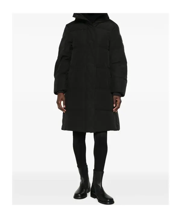 Canada Goose Long Padded Hooded Coat