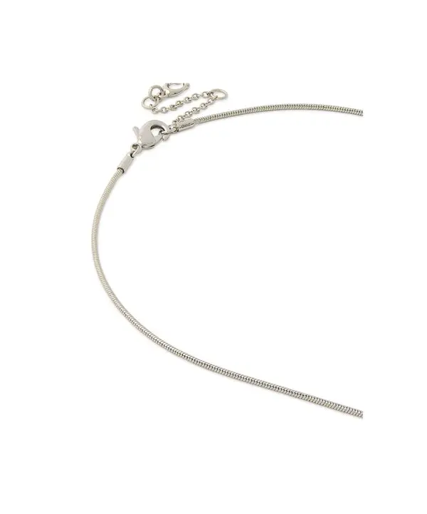 COACH Brass Cube Pendant Necklace - Multicolor