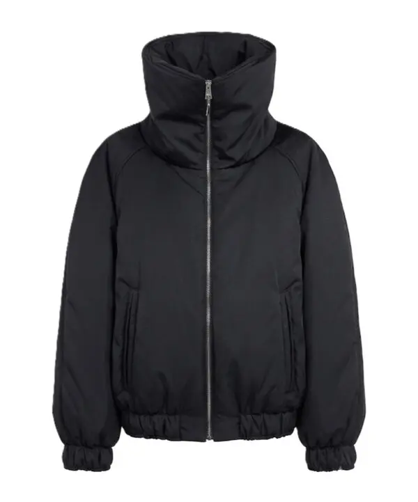 N.21 Zip-up Padded Jacket With High Collar