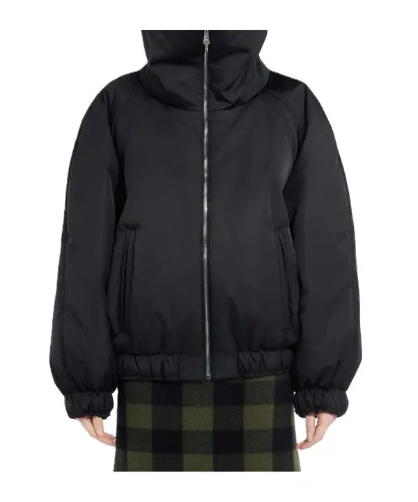 N.21 Zip-up Padded Jacket With High Collar