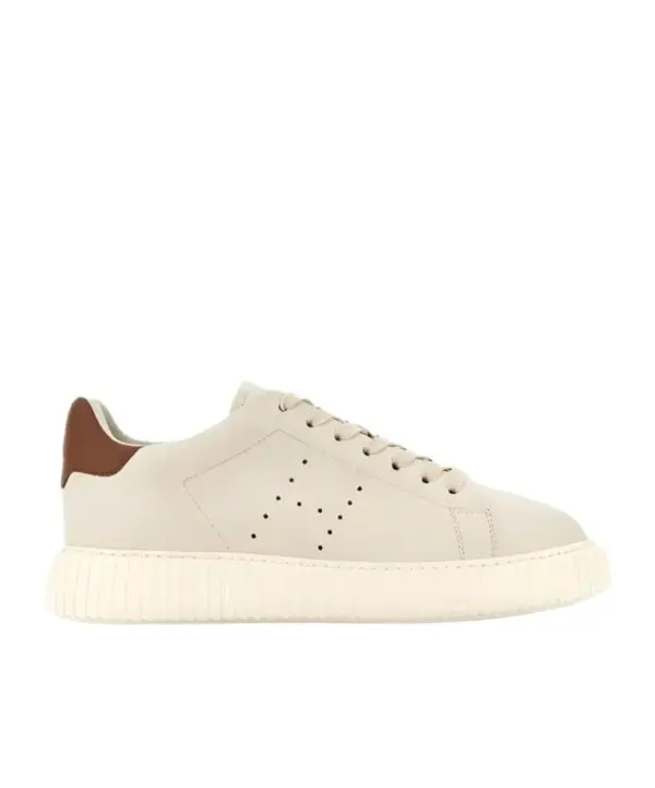 Hogan Round-toe Sneakers With H Logo Detail