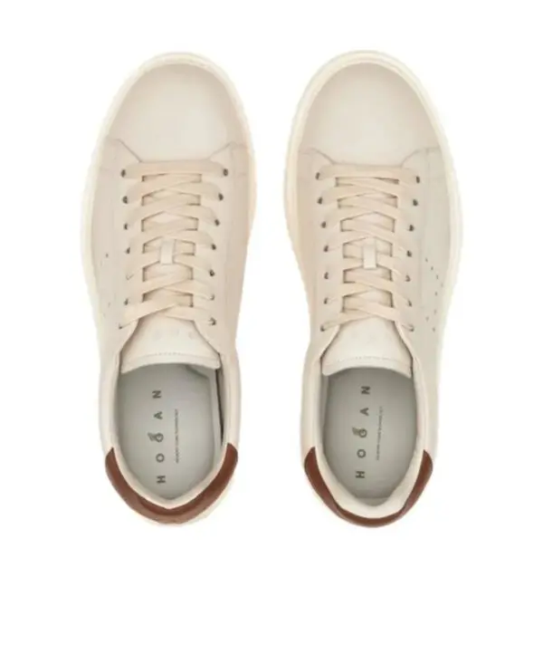 Hogan Round-toe Sneakers With H Logo Detail