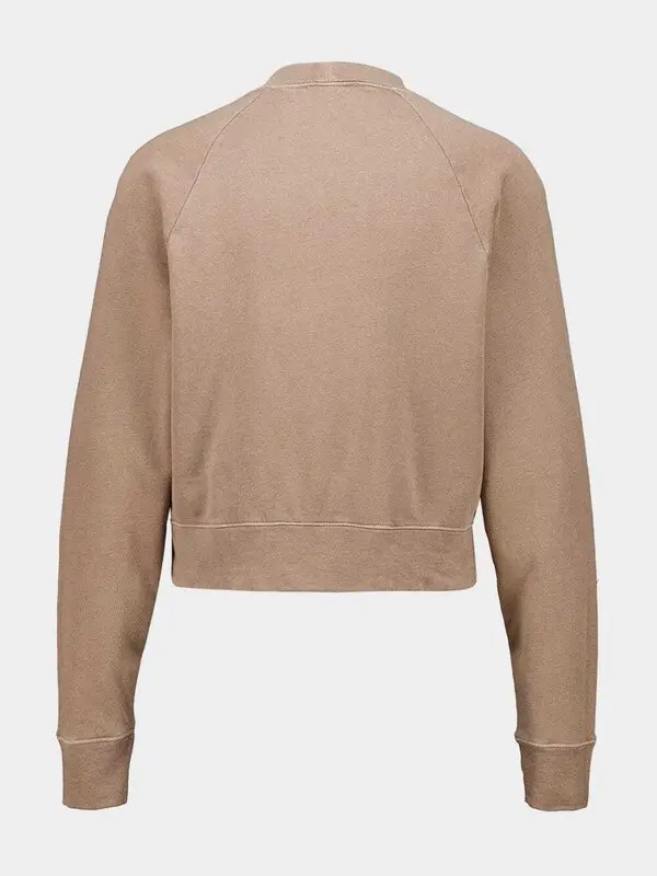 JAMES PERSE Cropped Sweatshirt