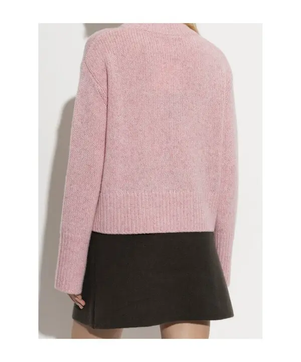 LISA YANG Karine Ribbed Knit Sweater