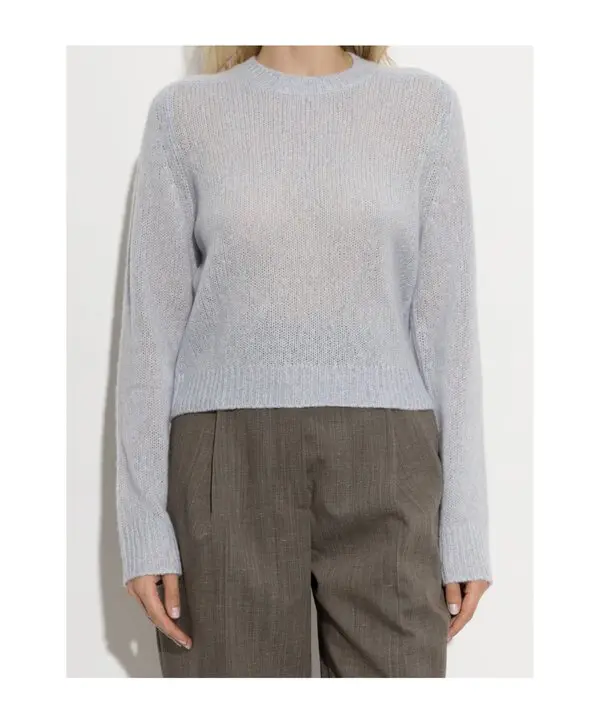 LISA YANG Solene Ribbed Knit Sweater