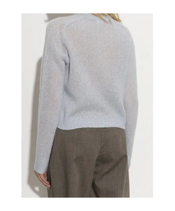 LISA YANG Solene Ribbed Knit Sweater