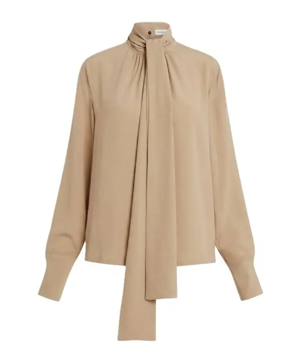 P.a.r.o.s.h Long-sleeved Cover-up - Beige