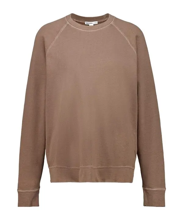 JAMES PERSE Vintage French Terry Relaxed Sweatshirt - Brown