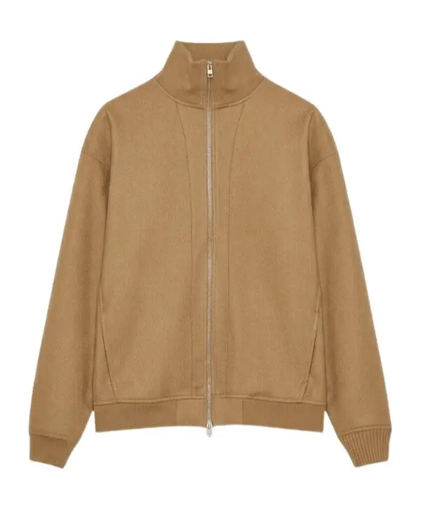 JIL SANDER Zipper Jacket With Stand Collar