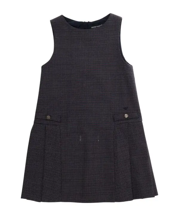 Emporio Armani Round-neck Dress - Blu