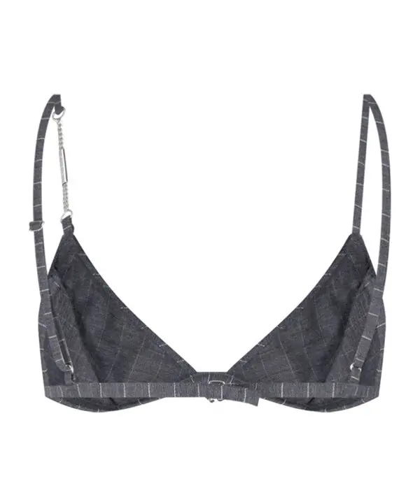 DONDUP Erotica Chain Striped Bra