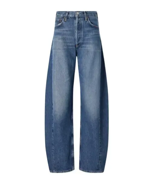 AGOLDE Luna Pieced Wide-leg Jeans