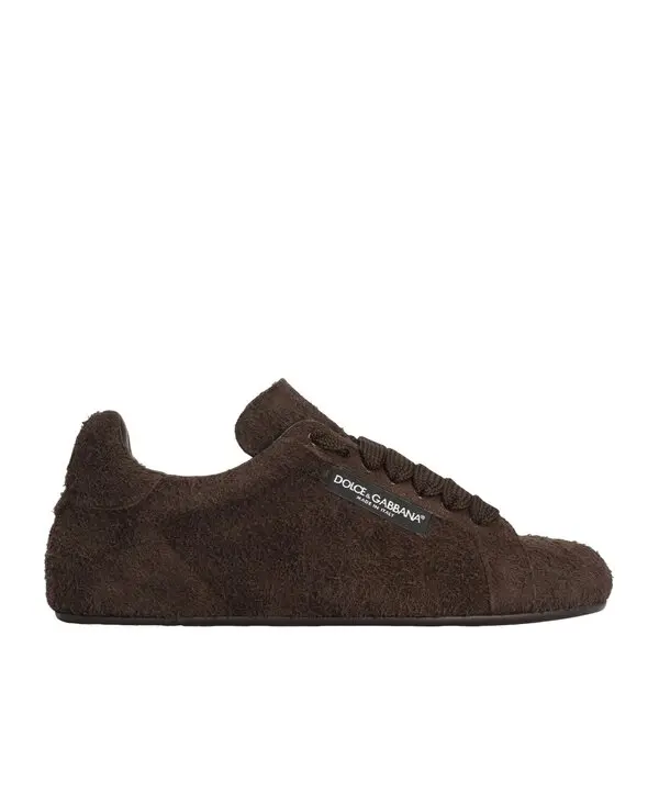 Dolce & Gabbana Dolce Gabbana Portofino Merinos Low-top Sneakers - Brown