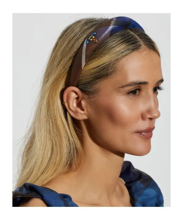 VIVIENNE WESTWOOD Logo Pattern Headband