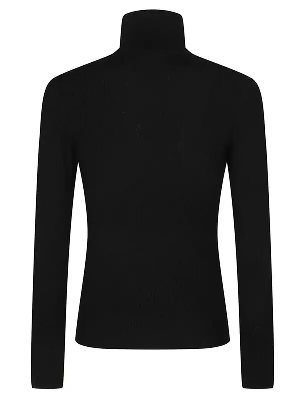 P.a.r.o.s.h Ribbed Turtleneck Knitted Jumper