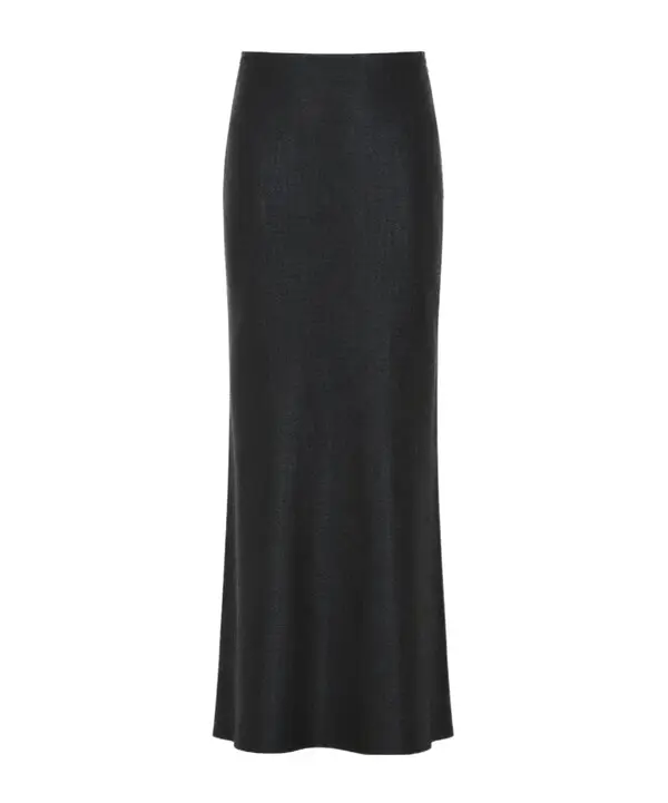 Elisabetta Franchi Textured Long Skirt