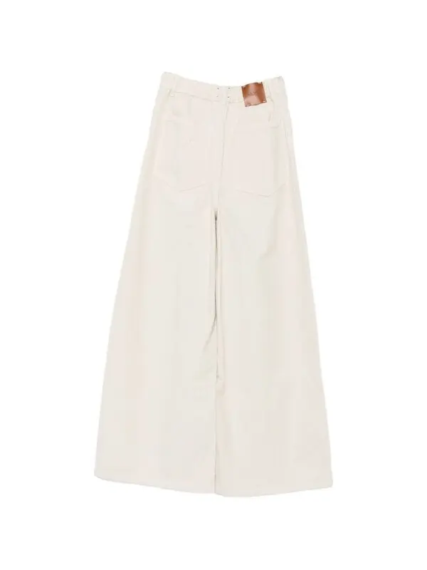 ALYSI Velvet Flared Trousers