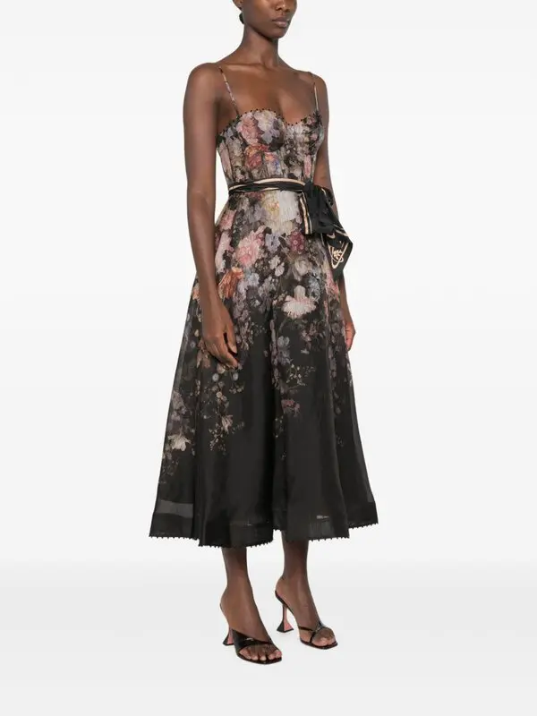 Zimmermann Valiant Corset Maxi Dress