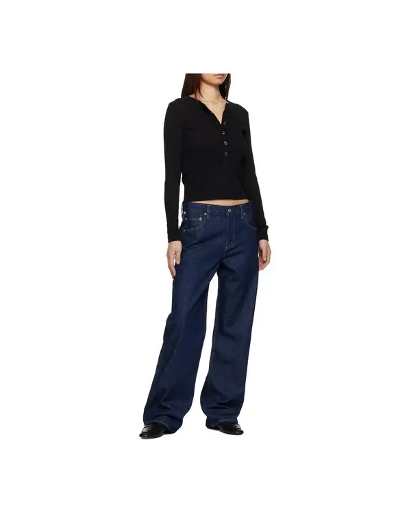 Citizens Of Humanity Lindz Easy Straight Jeans - Deep Indigo